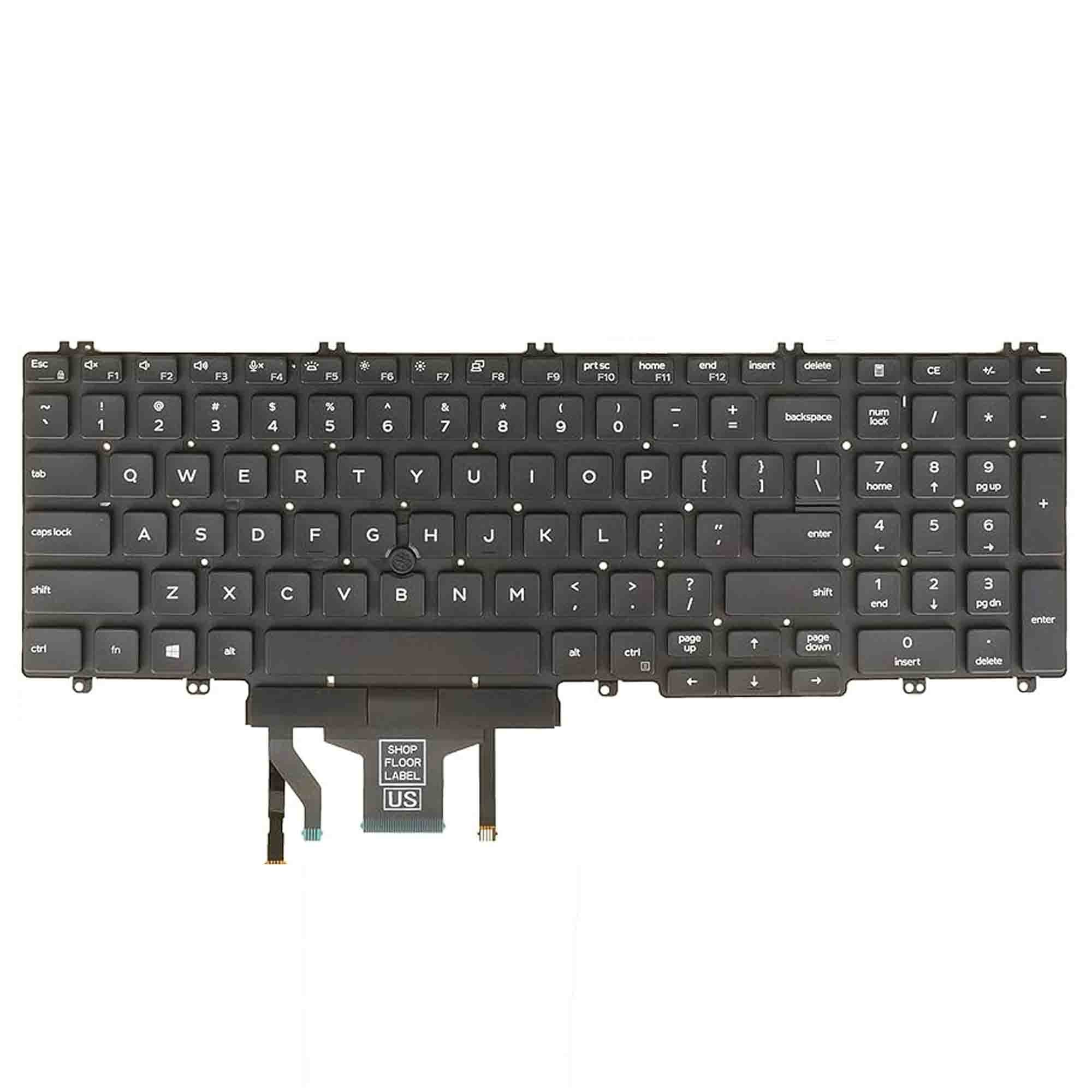 Dell Precision 3550 Laptop Backlit Keyboard in Pakistan