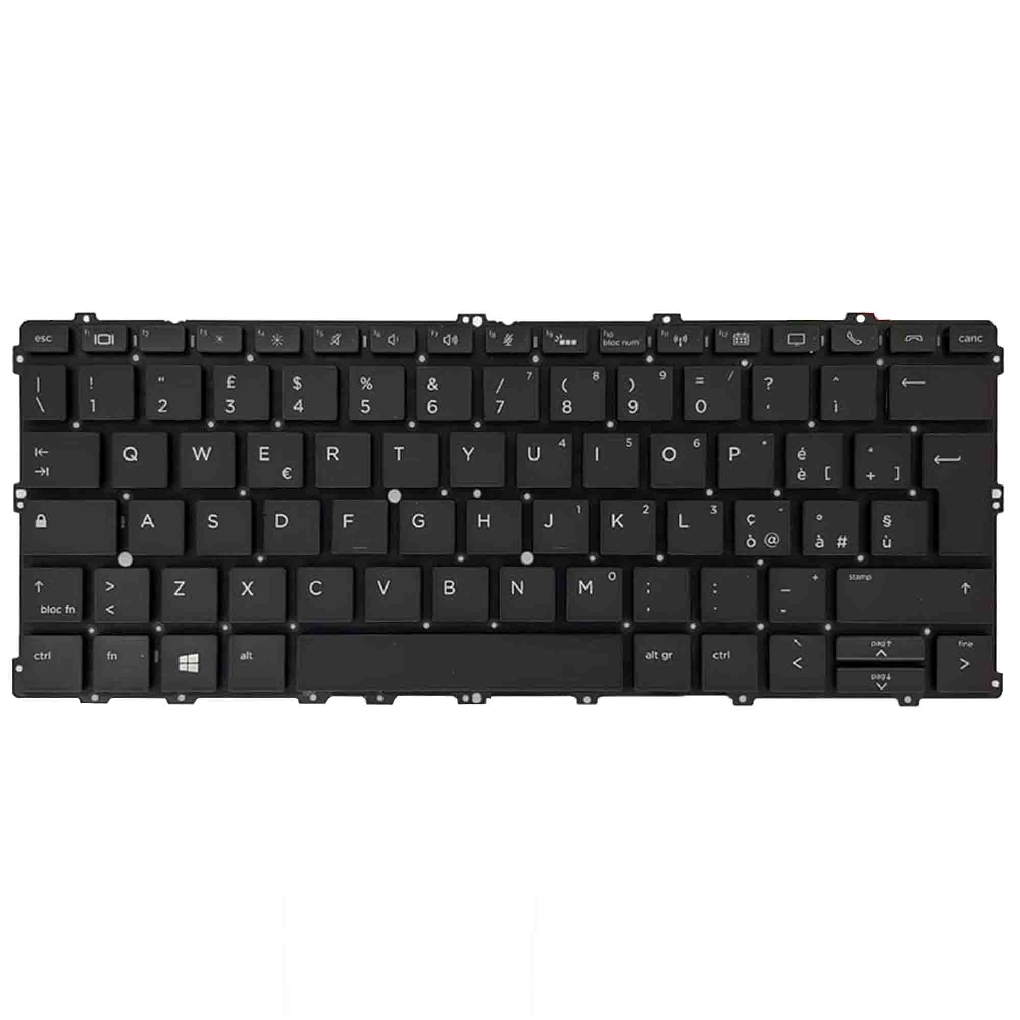 HP EliteBook X360 1030 G3 without Frame UK Layout Keyboard | Laptop Spares