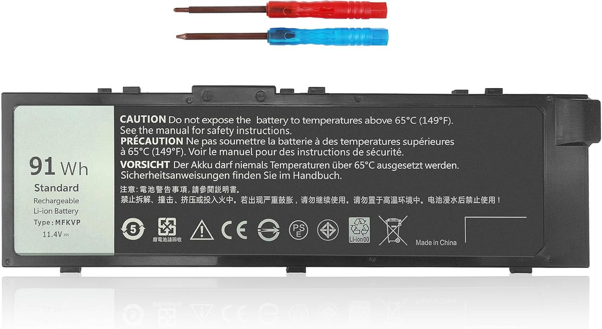 Dell Precision 15 7510 17 7720 MFKVP Battery price in pakistan
