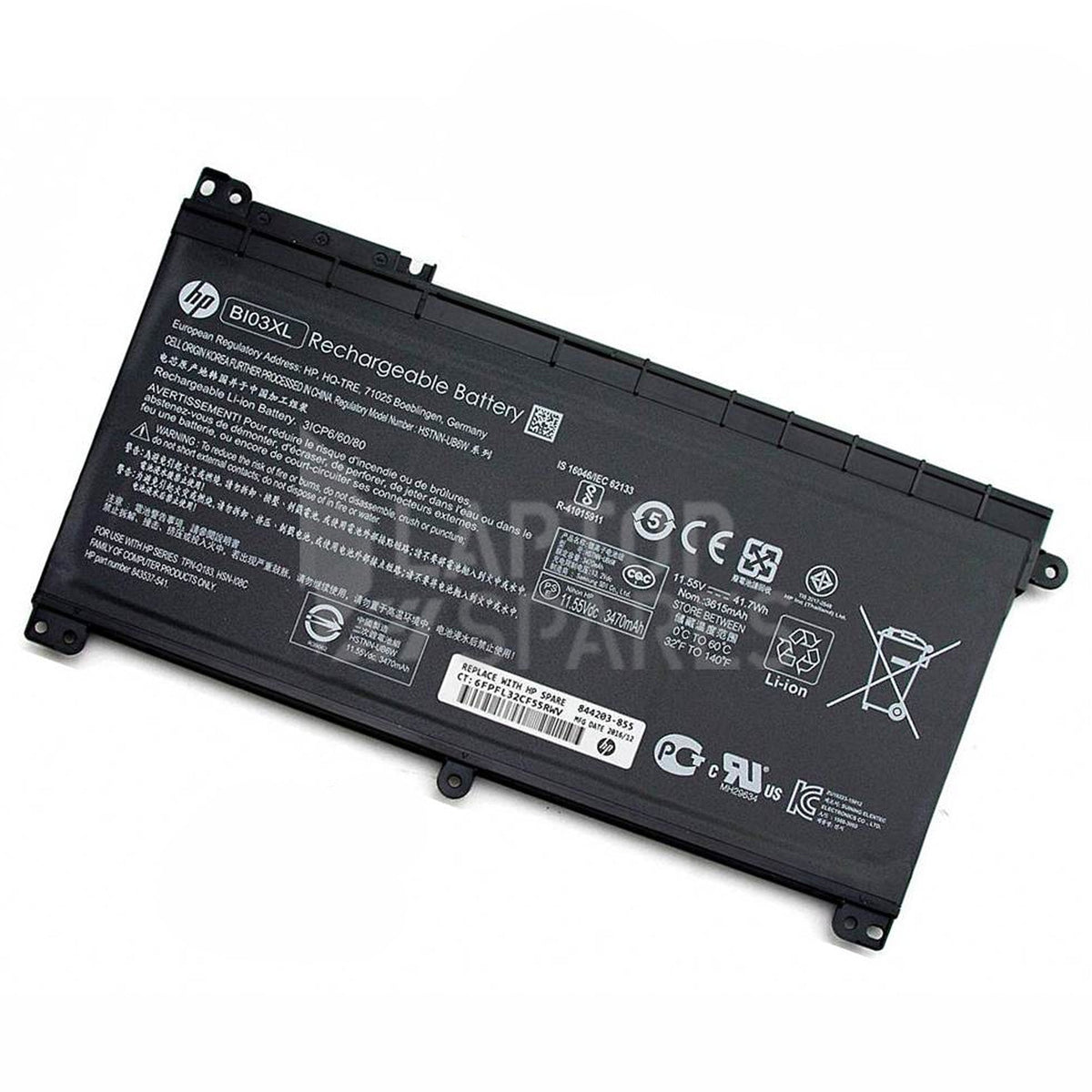 HP BI03041XL-PR 41.5Wh Laptop Battery in Pakistan