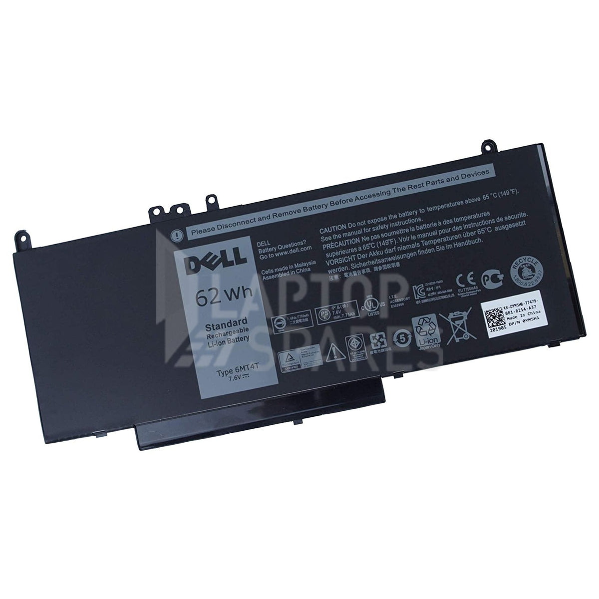 Dell Latitude E5270 62Wh Laptop Battery | Laptop Spares