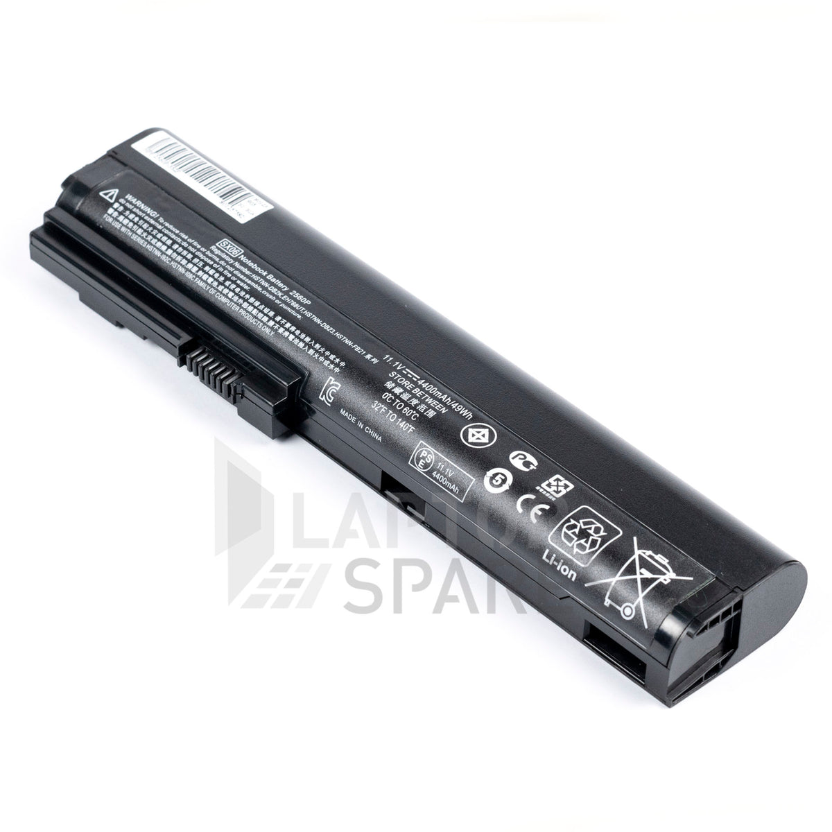 HP EliteBook 2560p SX06 4400mAh 6 Cell Battery