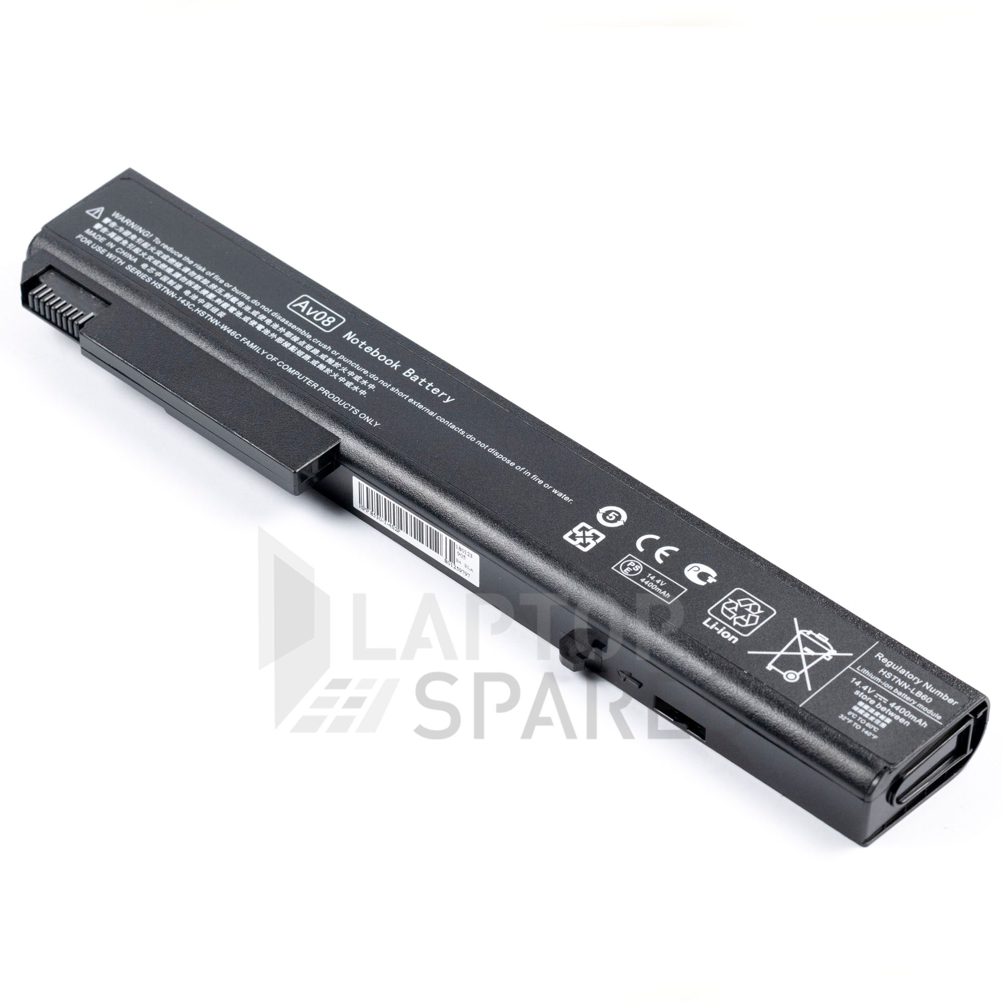 HP EliteBook 8730P 8530W 4400mAh 8 Cell Battery – Laptop Spares