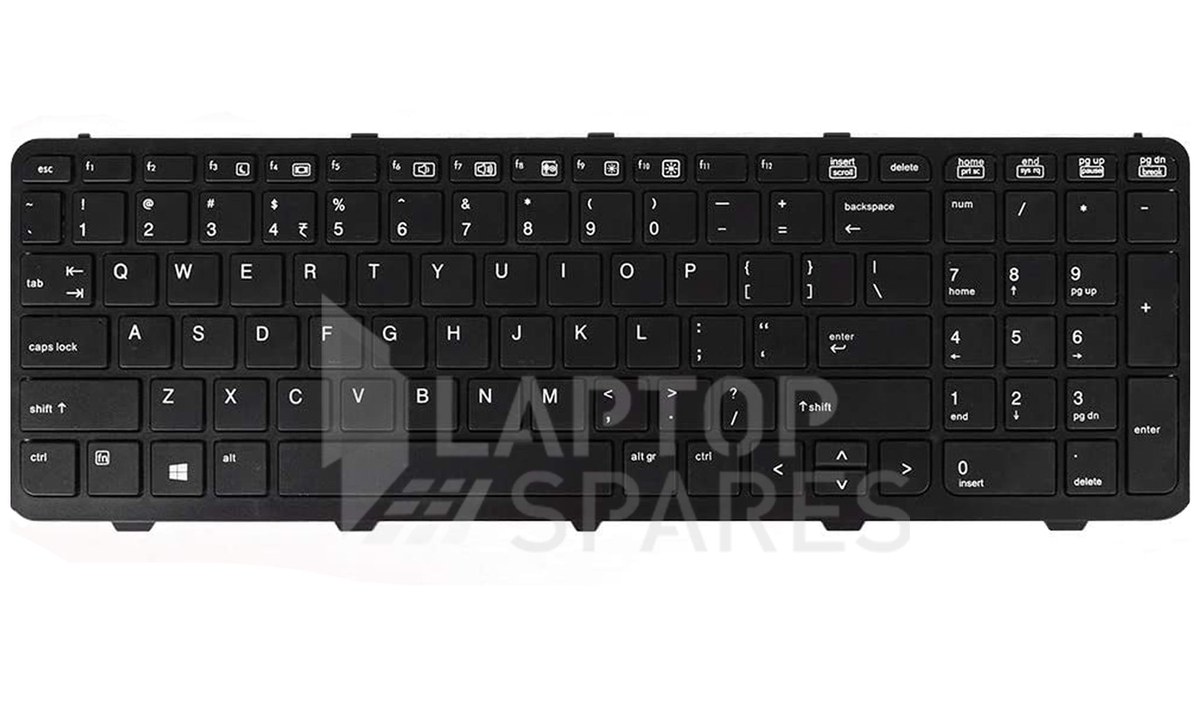 HP ProBook 650 G1 655 G1 with Frame Laptop Keyboard | Laptop Spares
