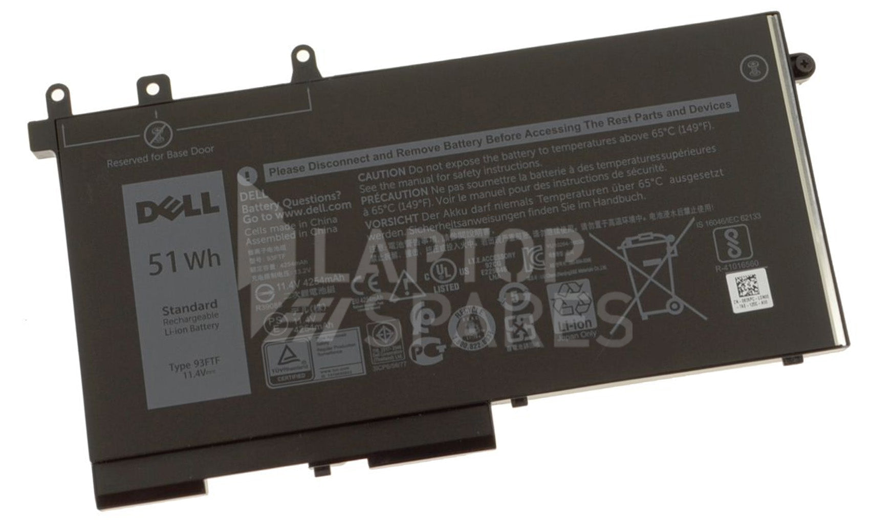 Dell Latitude 5480 51Wh 3 Cell Internal Battery | Laptop Spares