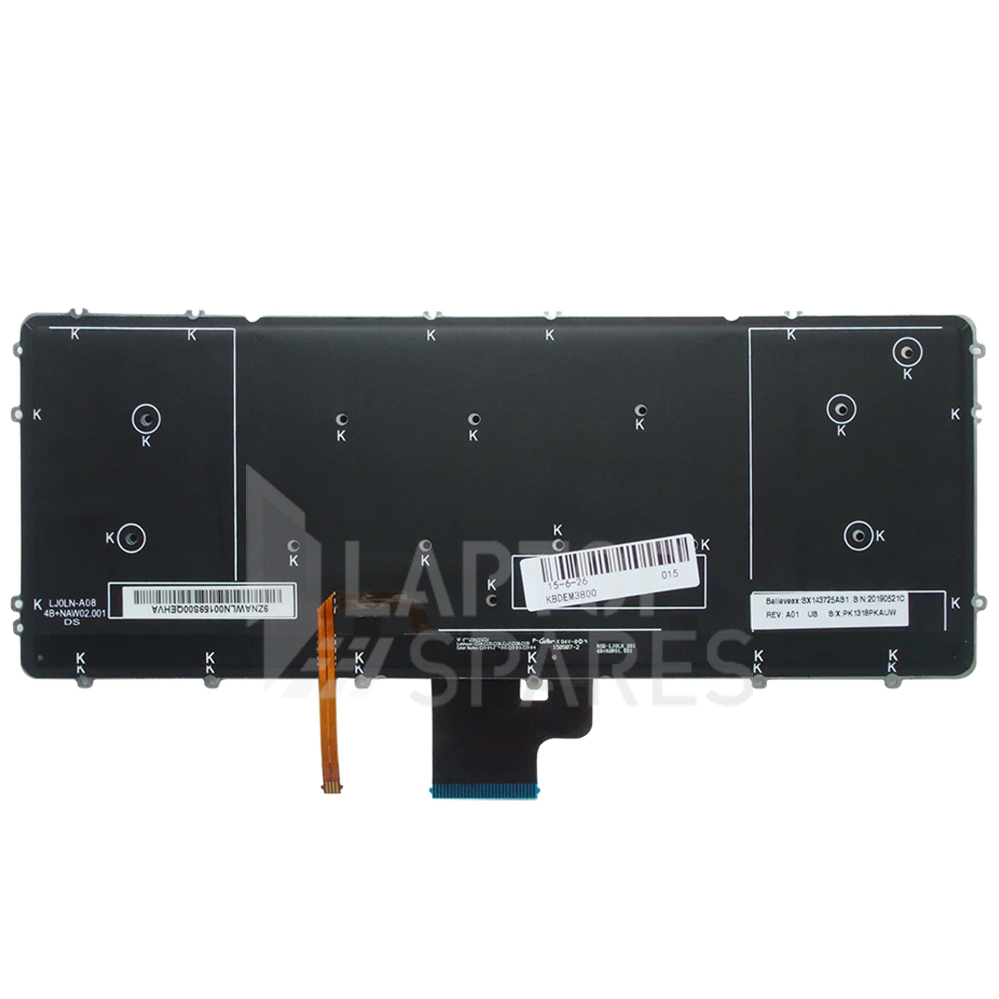 Dell XPS 9530 Laptop Backlit Keyboard | Laptop Spares