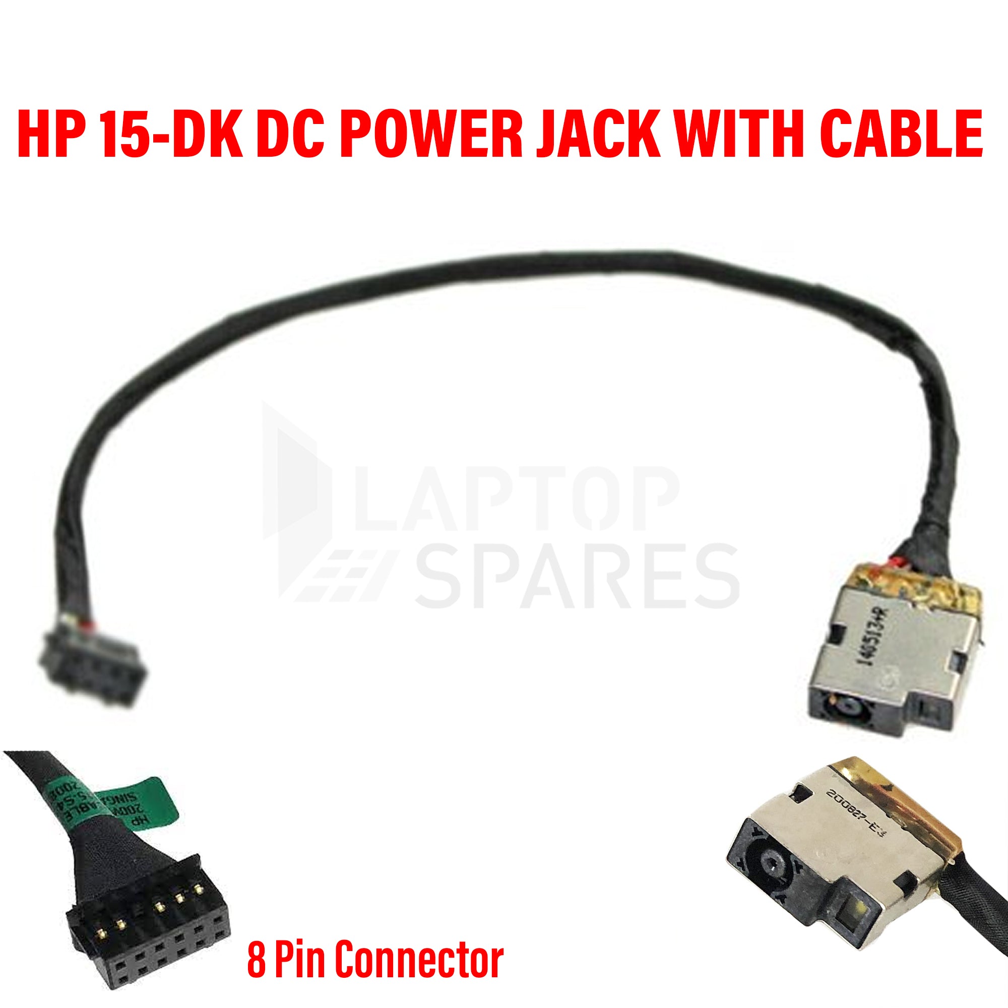 HP 15-DK DC Power Jack With Wire | Laptop Spares