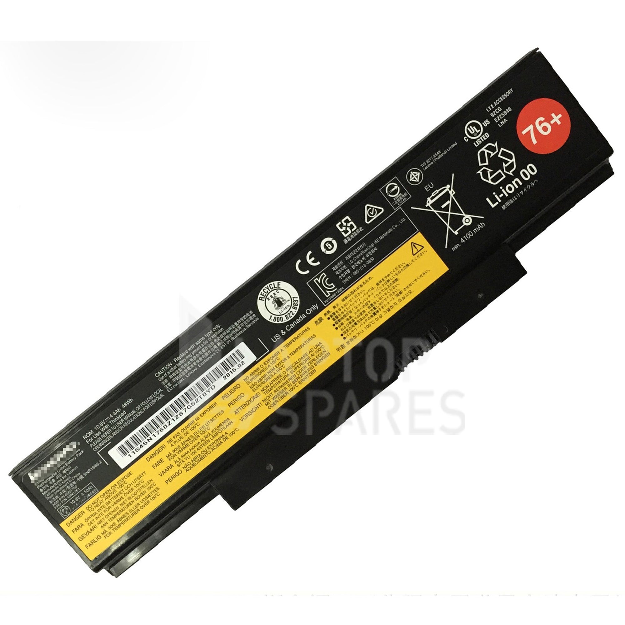 Lenovo ThinkPad E560 4400mAh 6 Cell Battery | Laptop Spares