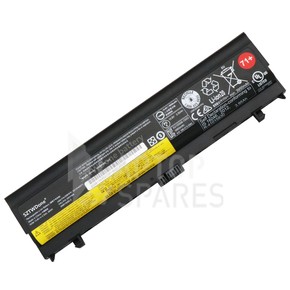 Lenovo ThinkPad L560 4400mAh 6 Cell Battery | Laptop Spares
